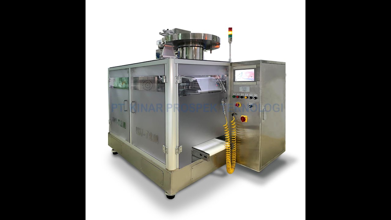 High Speed Tablet Stripping Machine WI-T2M - YouTube