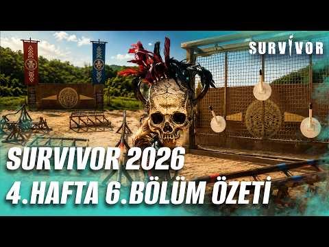 Survivor Türkiye 2026 | 4. Hafta 6. Bölüm Özeti @SurvivorTurkiye