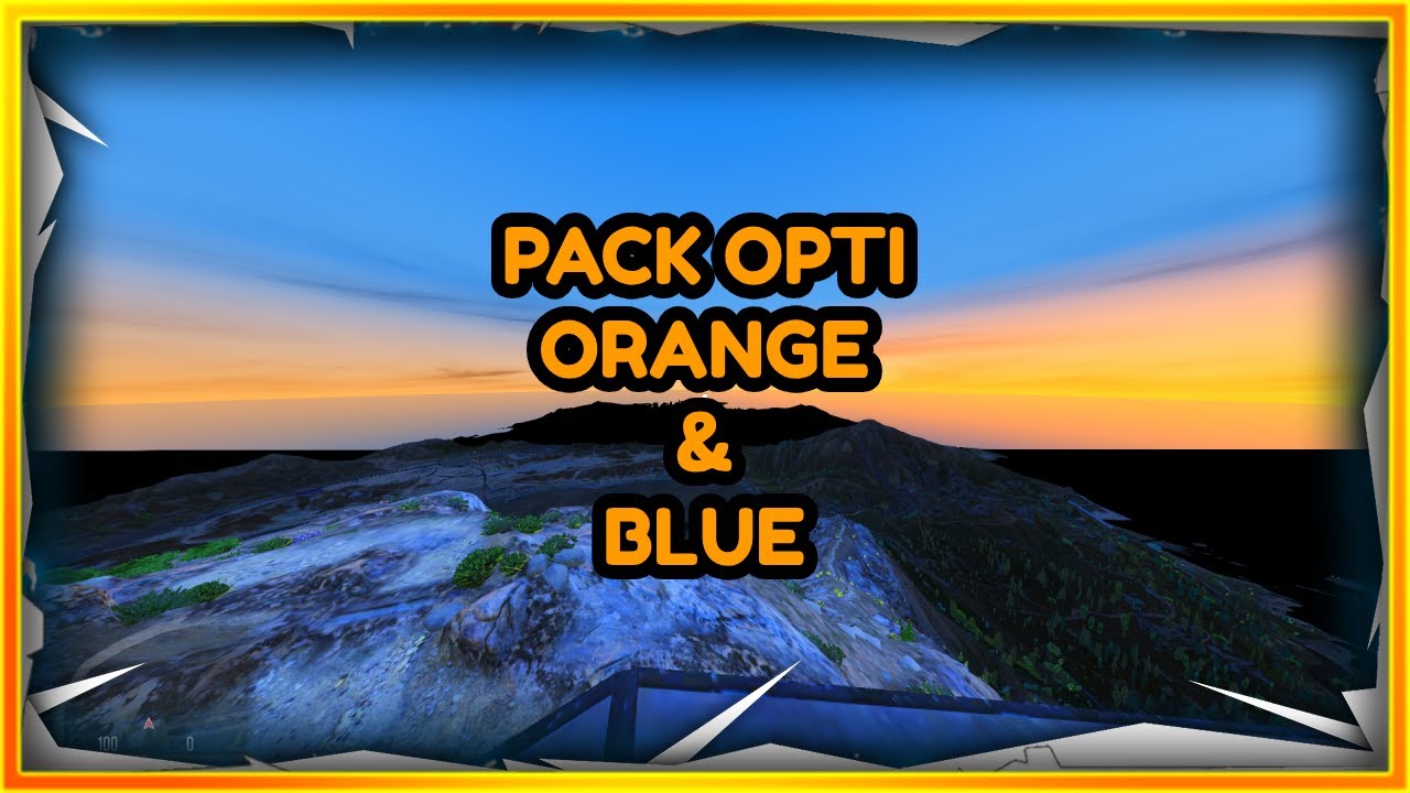 PACK OPTI PVP | ORANGE & BLUE | +200 FPS | FREE DOWNLOAD ! #fivem #pack ...