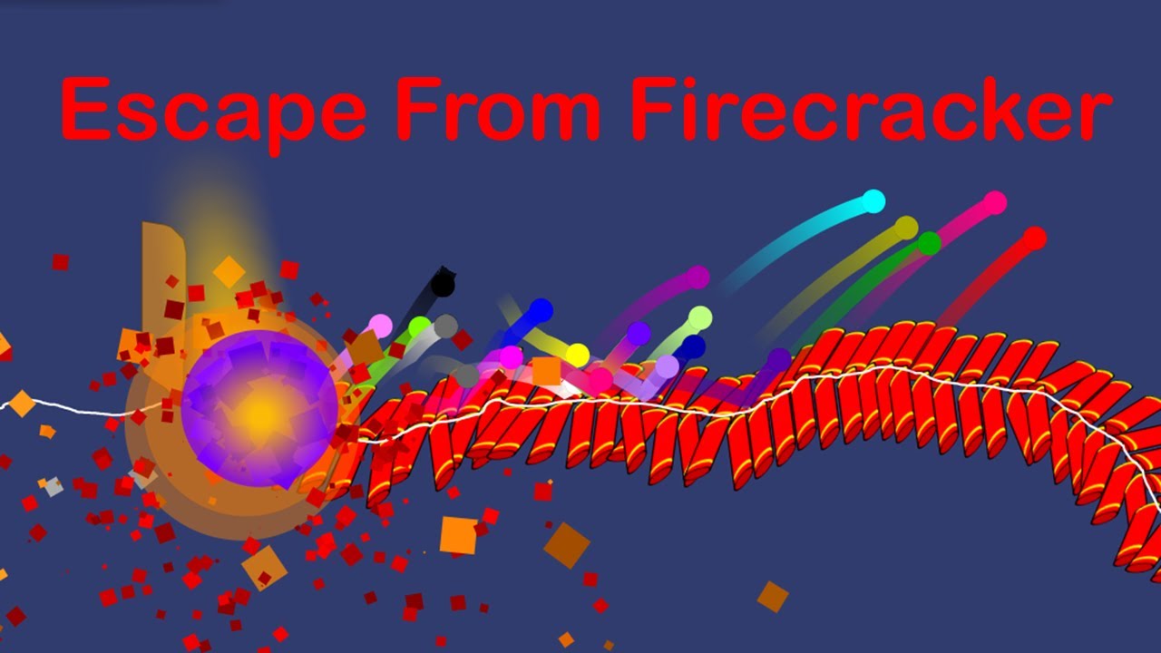 marble race : Escape From Firecracker - Survival Marble Race In Algodoo ...