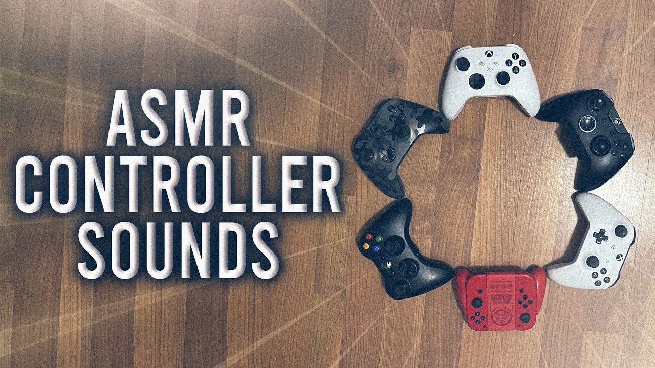 ASMR | Controller Sounds 🎮 (Button Clicking😴) - YouTube