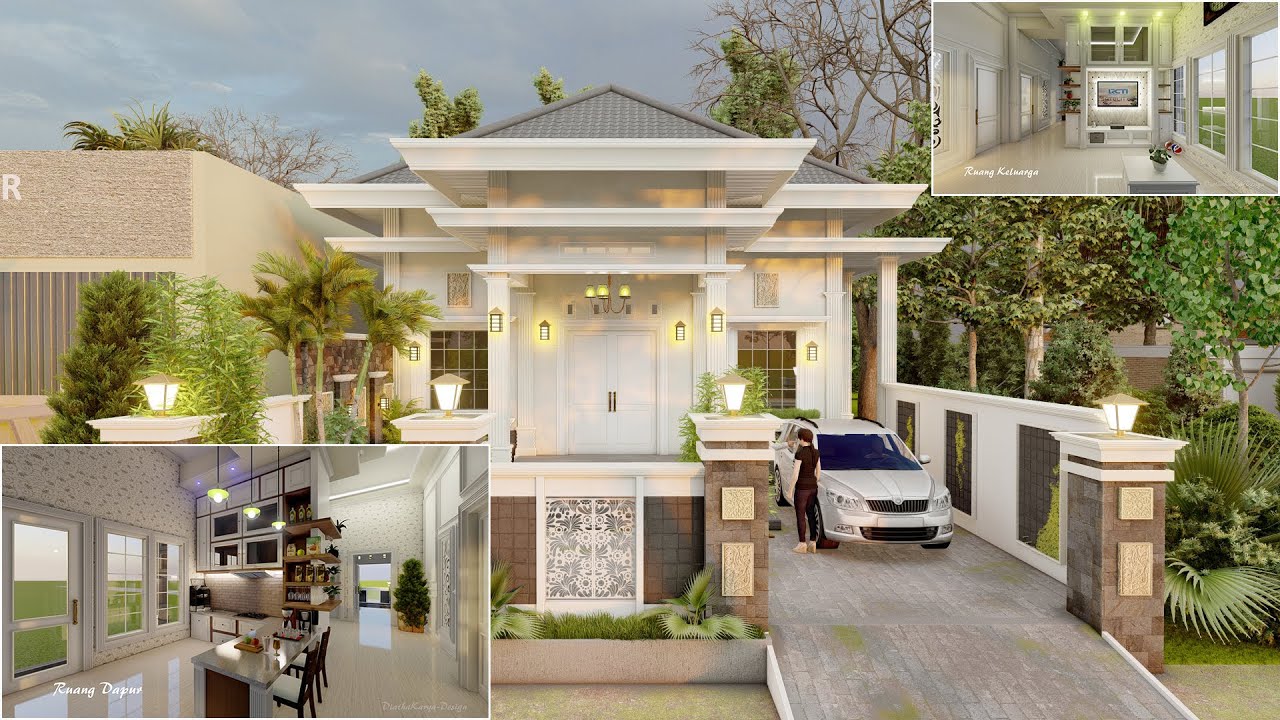 This classic 9 x 12 meter building is simple but looks magnificent ...