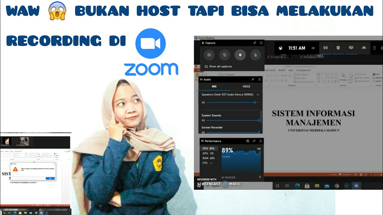 RECORD ZOOM TANPA JADI HOST?? MUDAH BANGET!! - YouTube