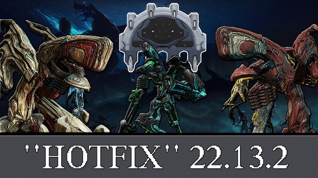 Warframe - Hotfix 22.13.2 - Eidolons Now Drop Arcane Enhancements - YouTube