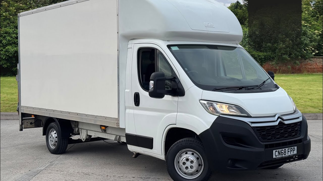 CN68FPP - CITROEN RELAY LUTON BOX VAN FOR SALE AT BDS AUTOMOTIVE VAN ...
