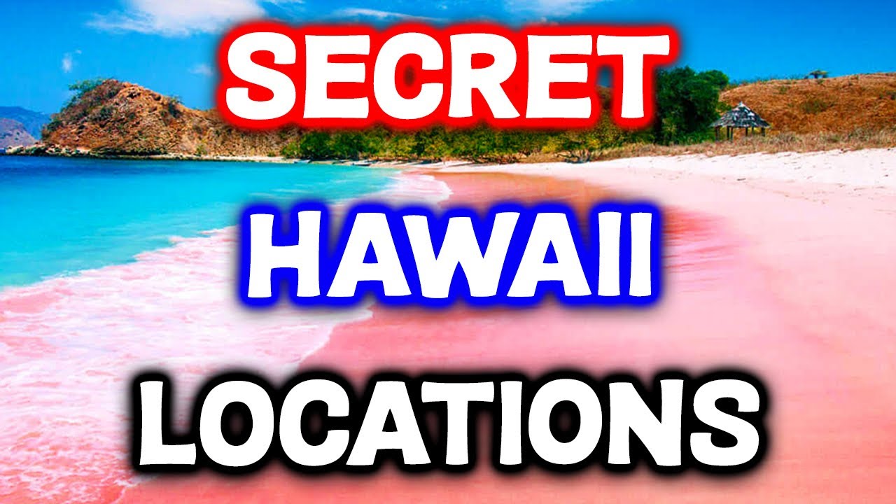 20 Best Secret Locations In Hawaii only Tourists Know - YouTube