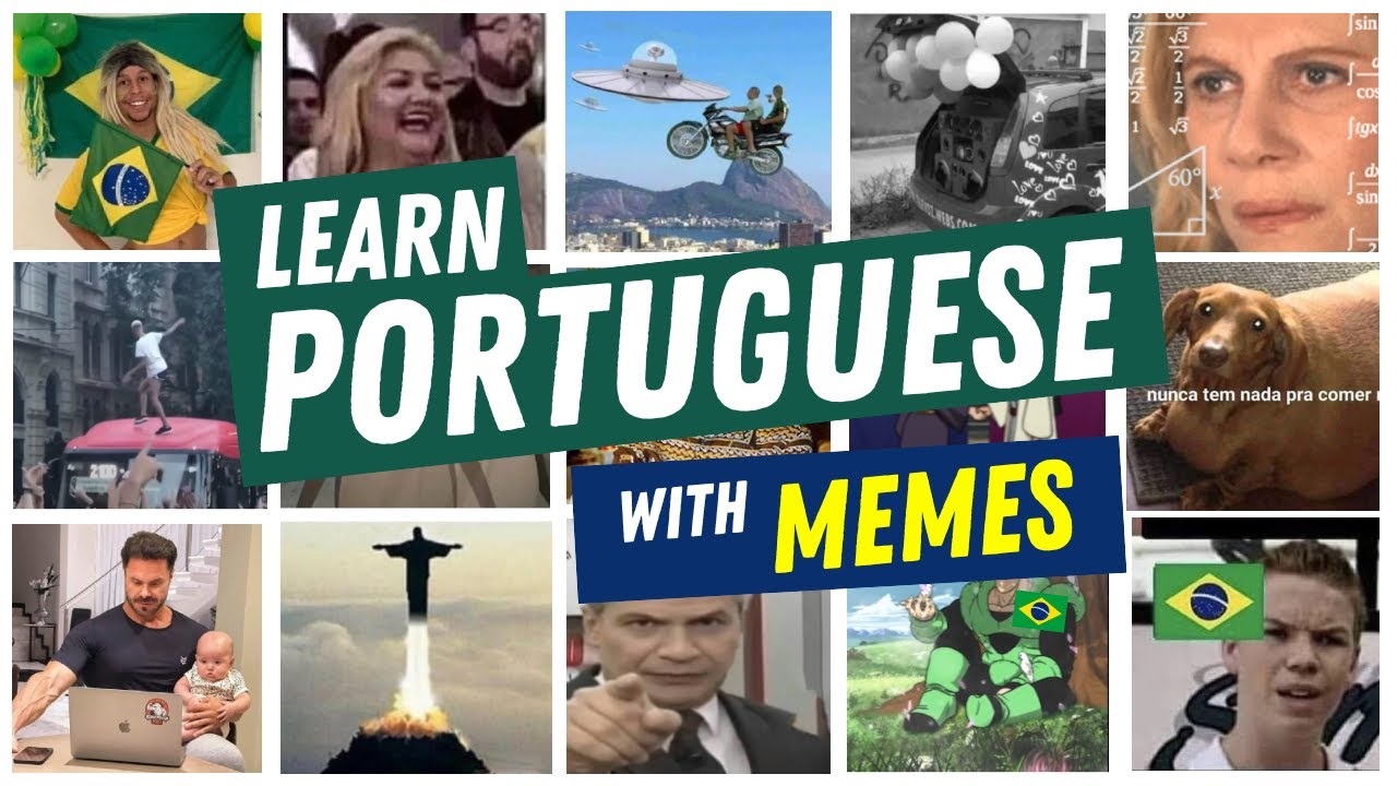 Learn Portuguese with Memes | Brazilian Memes in English - YouTube