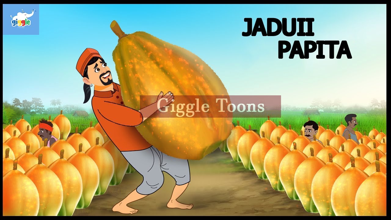 Jaduii Papita | Cartoon For Kids | Urdu Story | Giggle Toons - YouTube