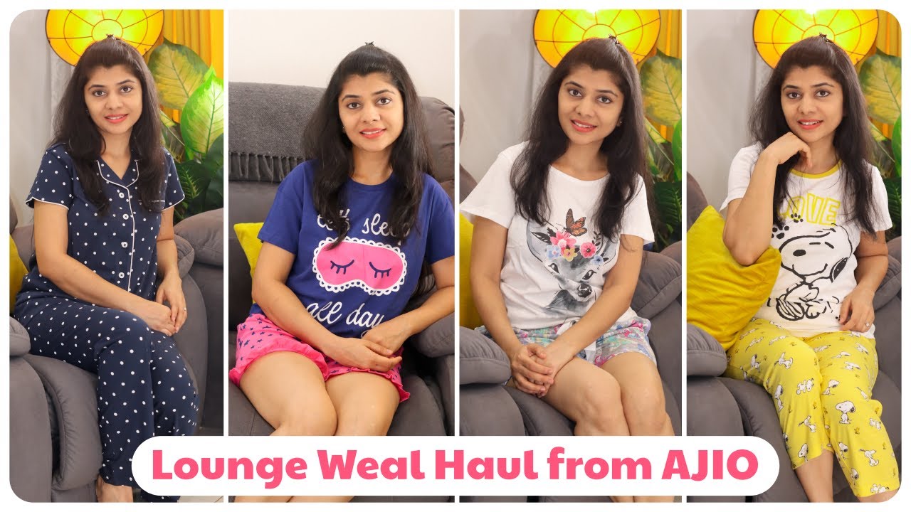 Lounge Wear from AJIO | Comfortable & Stylish Night Suits from AJIO ...