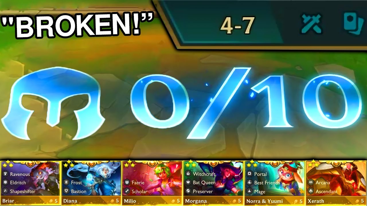 I WENT LEVEL 10 ON STAGE 4 "BROKEN STRATEGY" ⭐⭐⭐ TFT SET 12 - YouTube