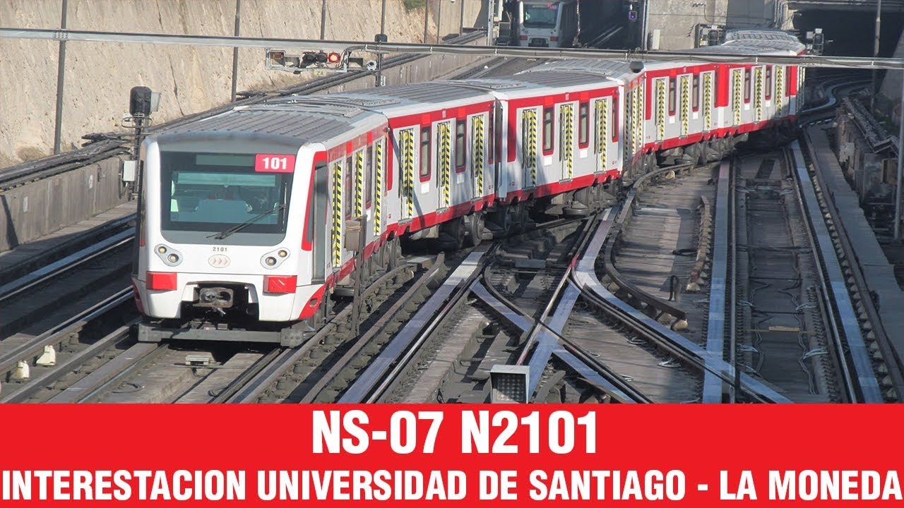 Metro De Santiago | NS-07 N2101 interestacion Universidad de Santiago ...