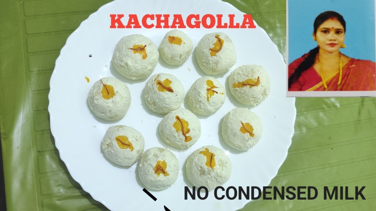 Kachagolla Recipe/Bengali Pranhara Kachagolla Recipe/Durga Puja Special ...