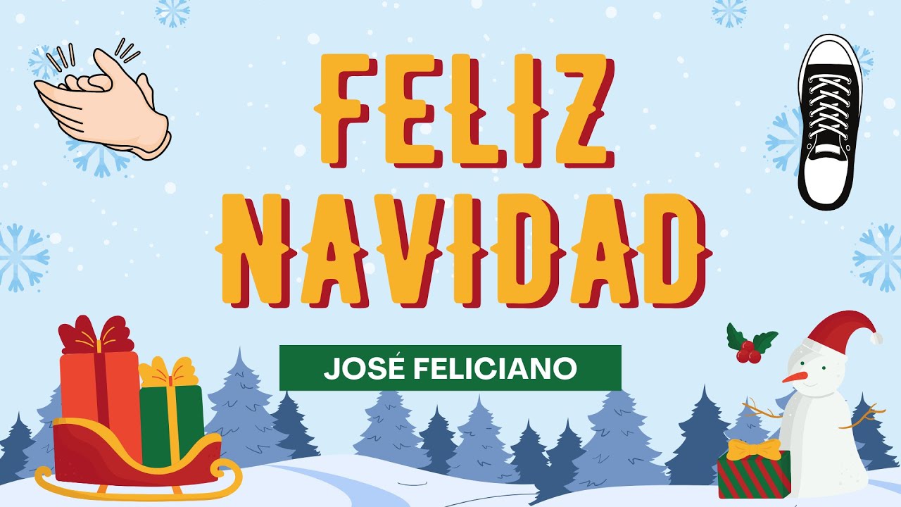 FELIZ NAVIDAD - JOSÉ FELICIANO - PERCUSIÓN CORPORAL (fácil) #christmas ...