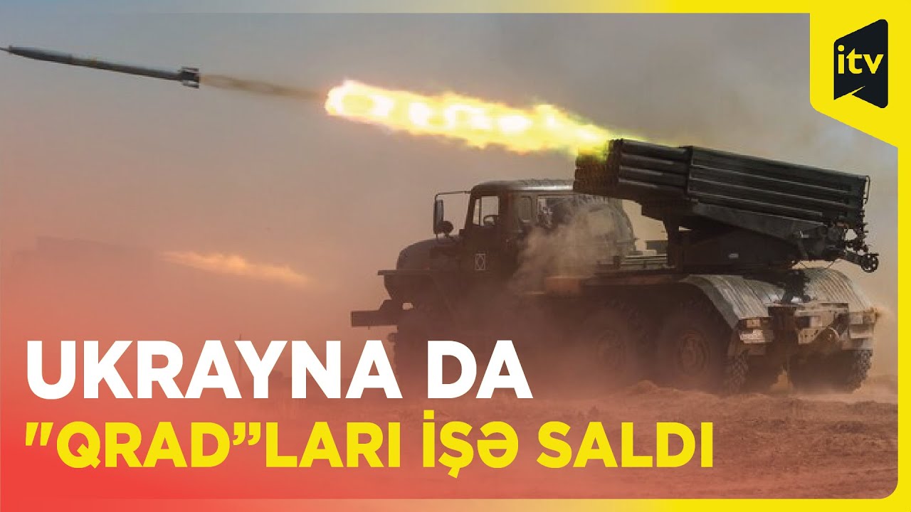Ukrayna Rusiya ordusunu "Qrad”larla susdurur - YouTube