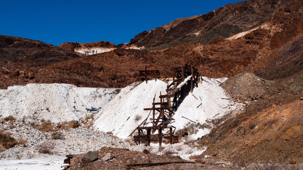 Discover the Small Death Valley Talc Mine! - YouTube