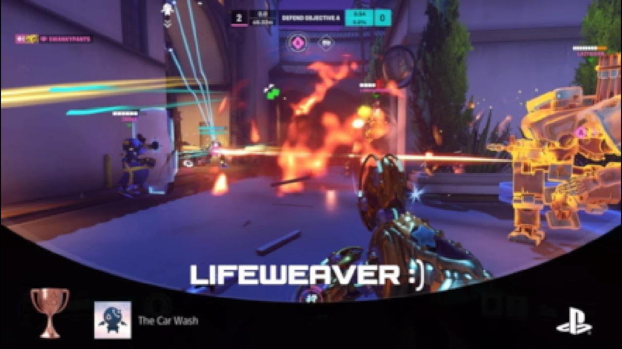 overwatch 2 competitive gold 2 lobby lifeweaver 😩 - YouTube