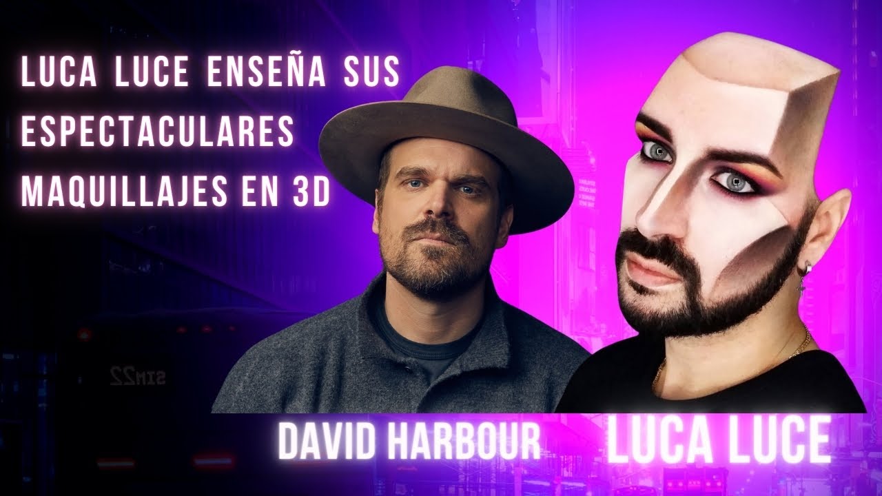 Luca Luce enseña sus espectaculares maquillajes en 3D - YouTube