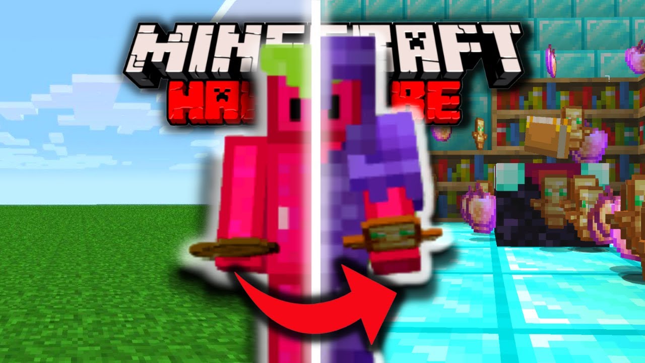 I became INVINCIBLE in MINECRAFT HARDCORE MODE 1.19.2 (E3) - YouTube