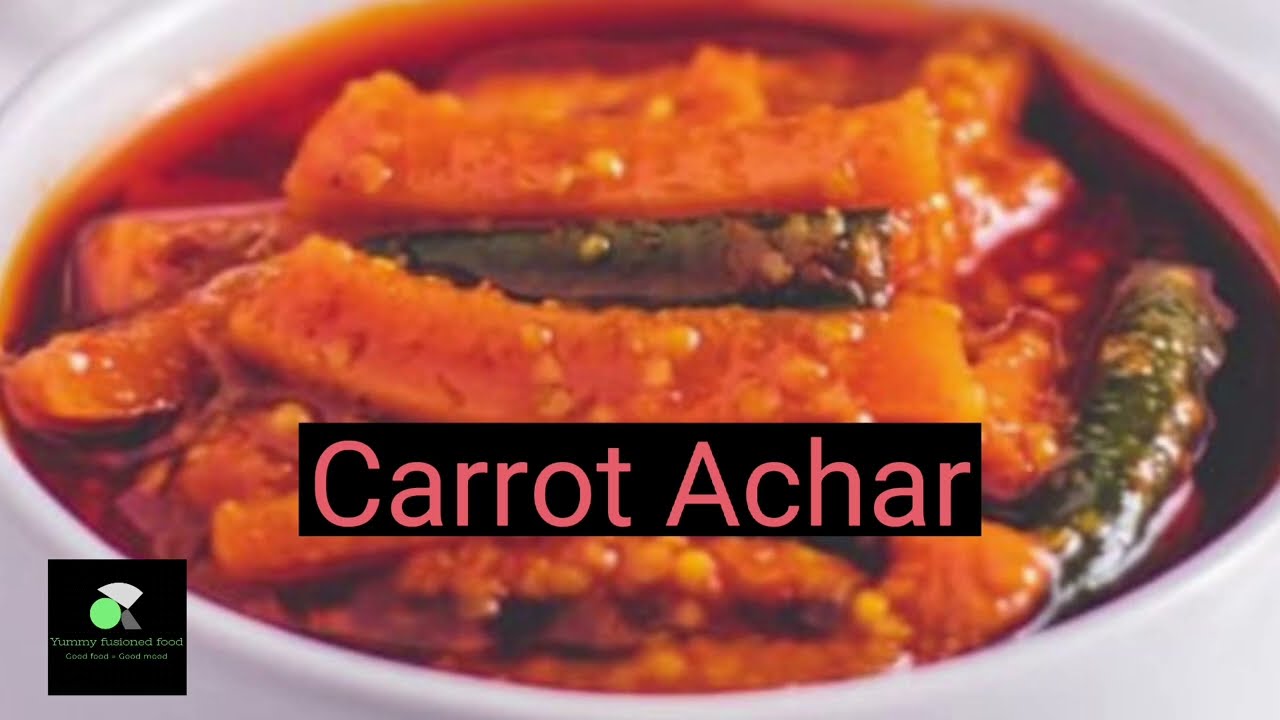 Carrot Achar | Carrot Achar South Africa | Pickled Carrots | Gaajar ka ...