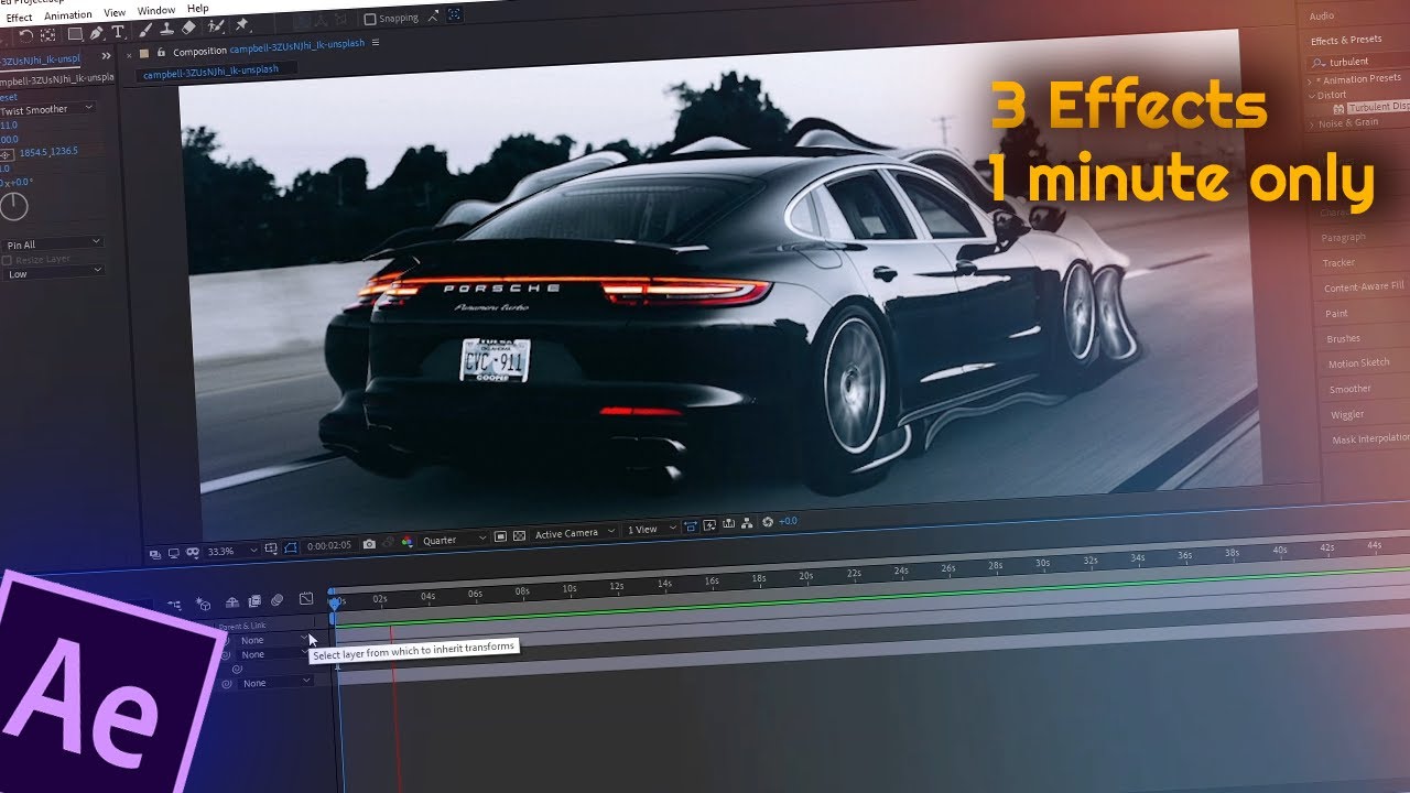 3 Epic Effects in After Effects in 1 Minute | After Effects Tutorial ...
