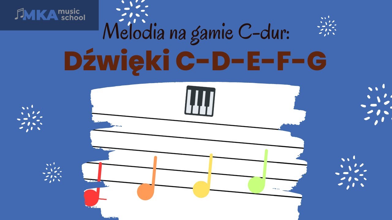 Gama C-dur- nauka dla dzieci (śpiew i gra na pianinie) - YouTube
