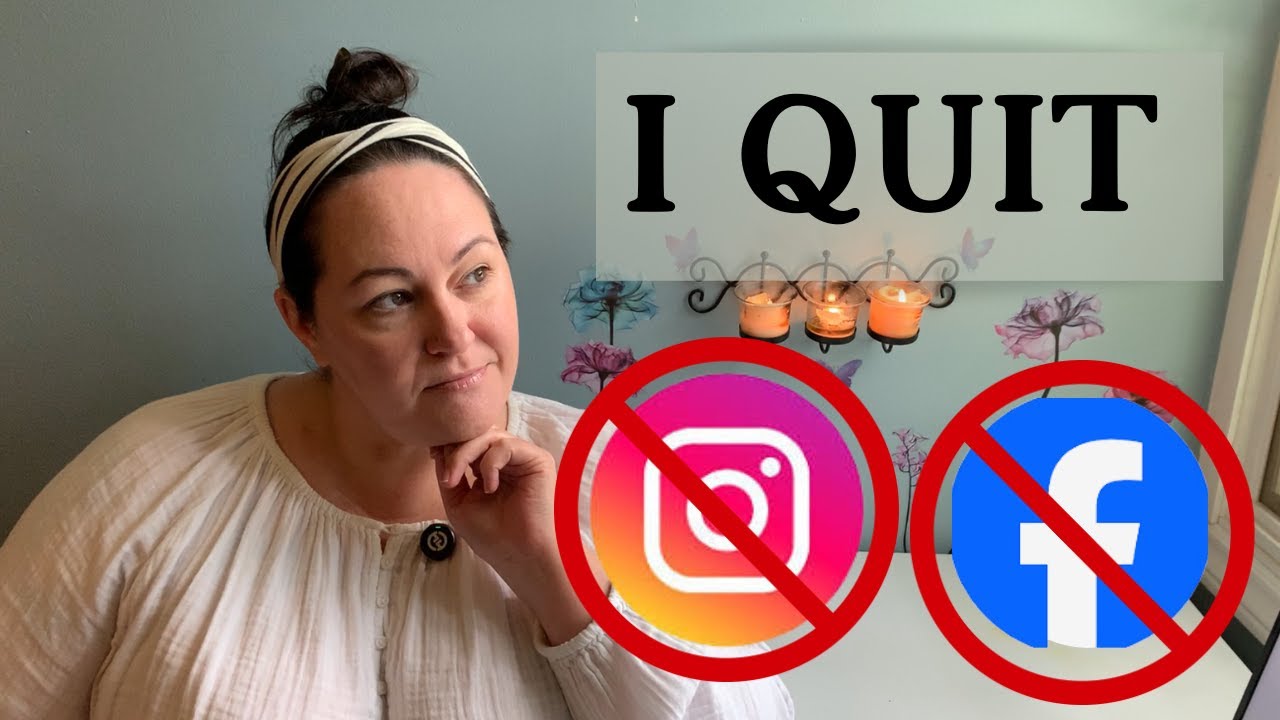 Quitting Social Media | Why I Quit Facebook And Instagram - YouTube