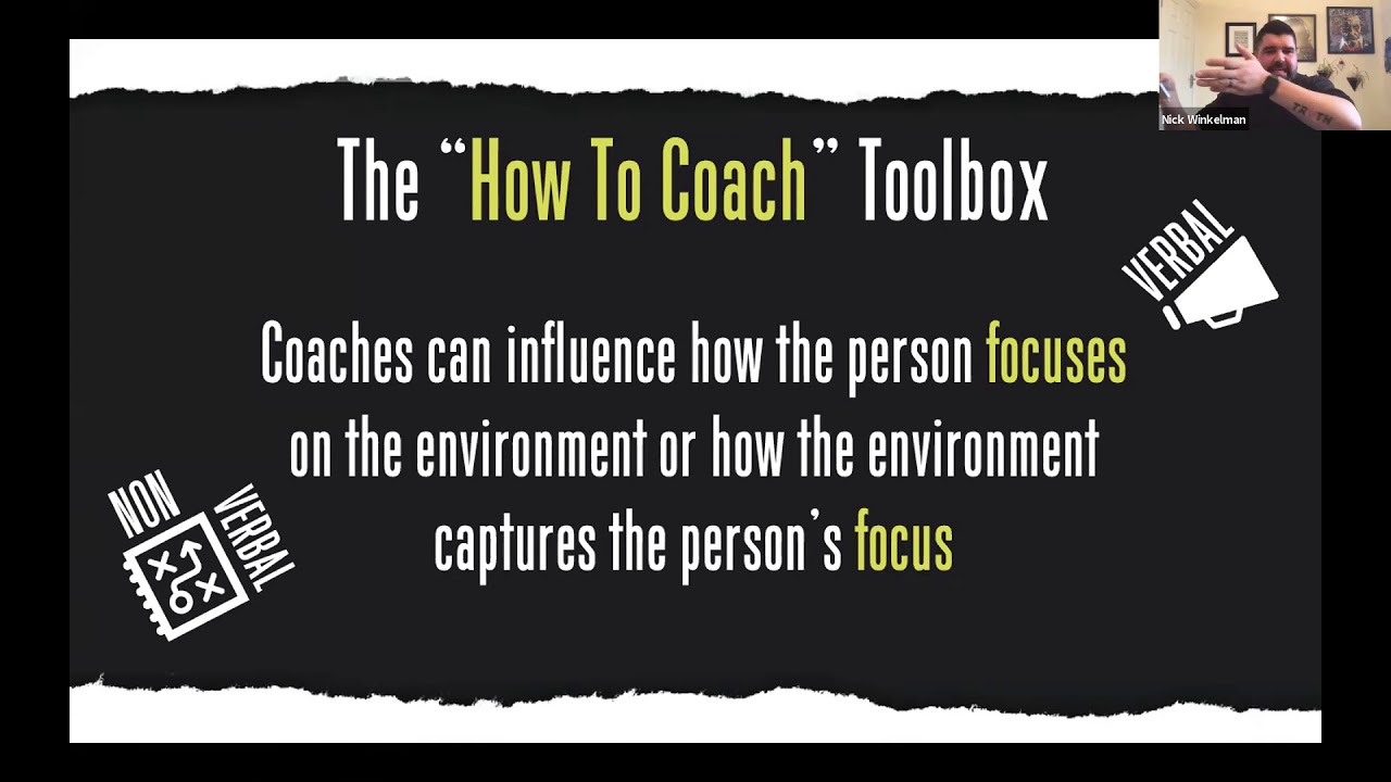 The Language of Coaching - Nick Winkelman - YouTube