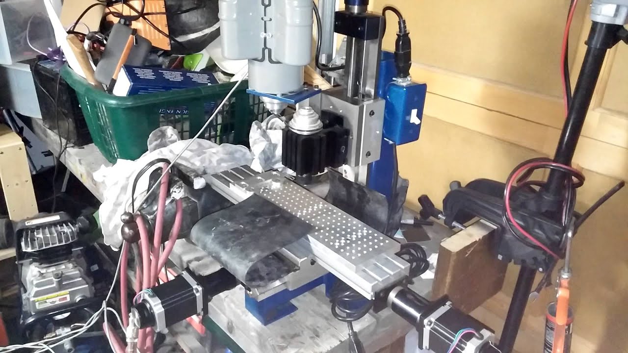 Taig cnc milling machine - YouTube
