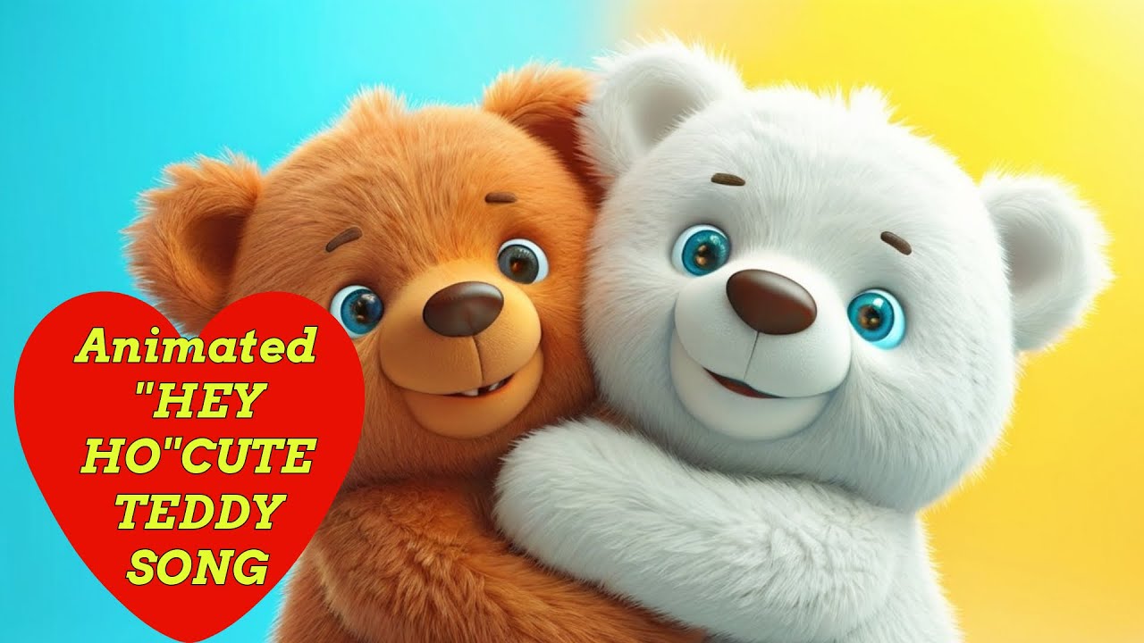 Cute "Hey Hey Ho Ho" teddy song #trending #childrenssong # ...