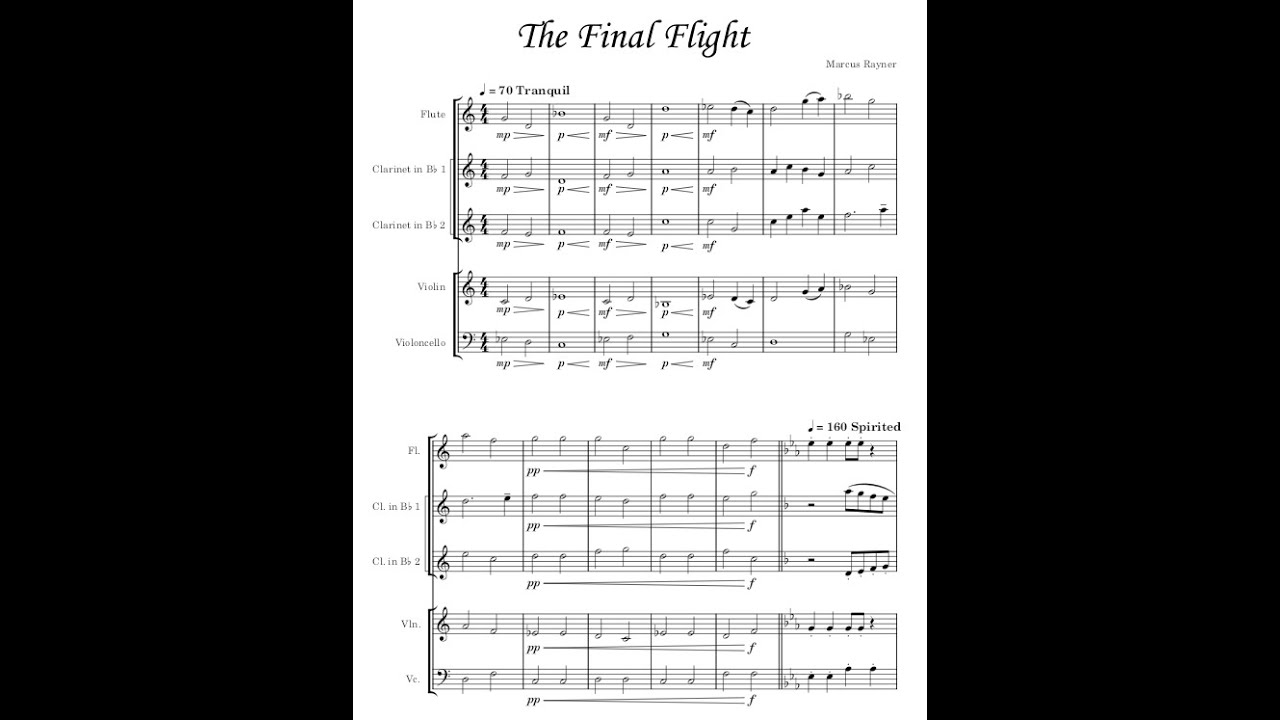 The Final Flight by Marcus Rayner - YouTube