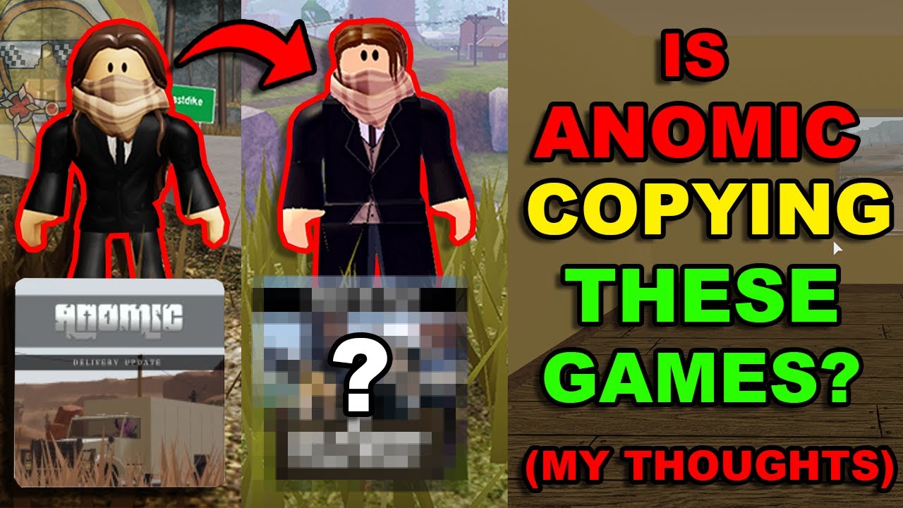 IS ANOMIC COPYING THESE GAMES? (Roblox Anomic) - YouTube
