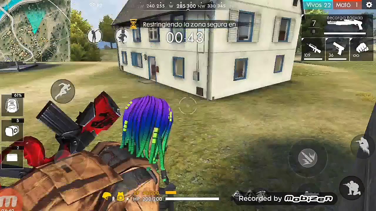 La partida de free Fire más tonta - YouTube