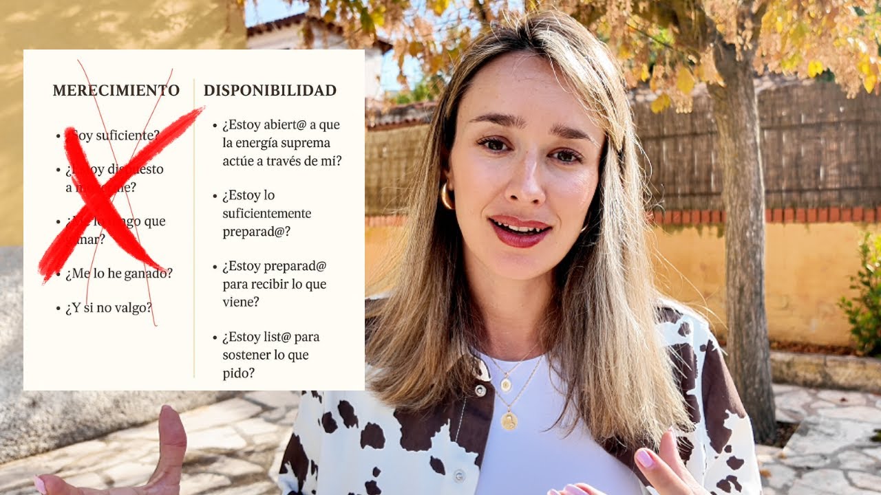 sentirse "merecedor" no sirve para nada (engaño new age) - YouTube