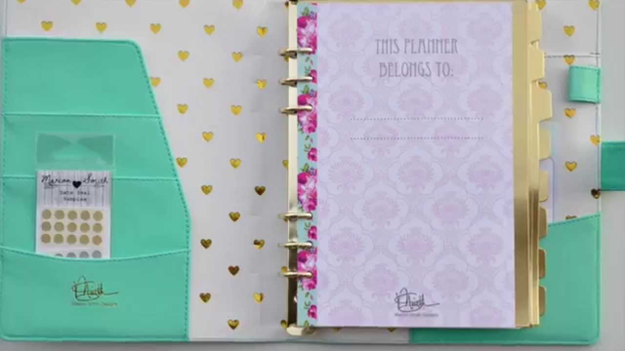 A Quick look at My Planners Creative Journals - YouTube