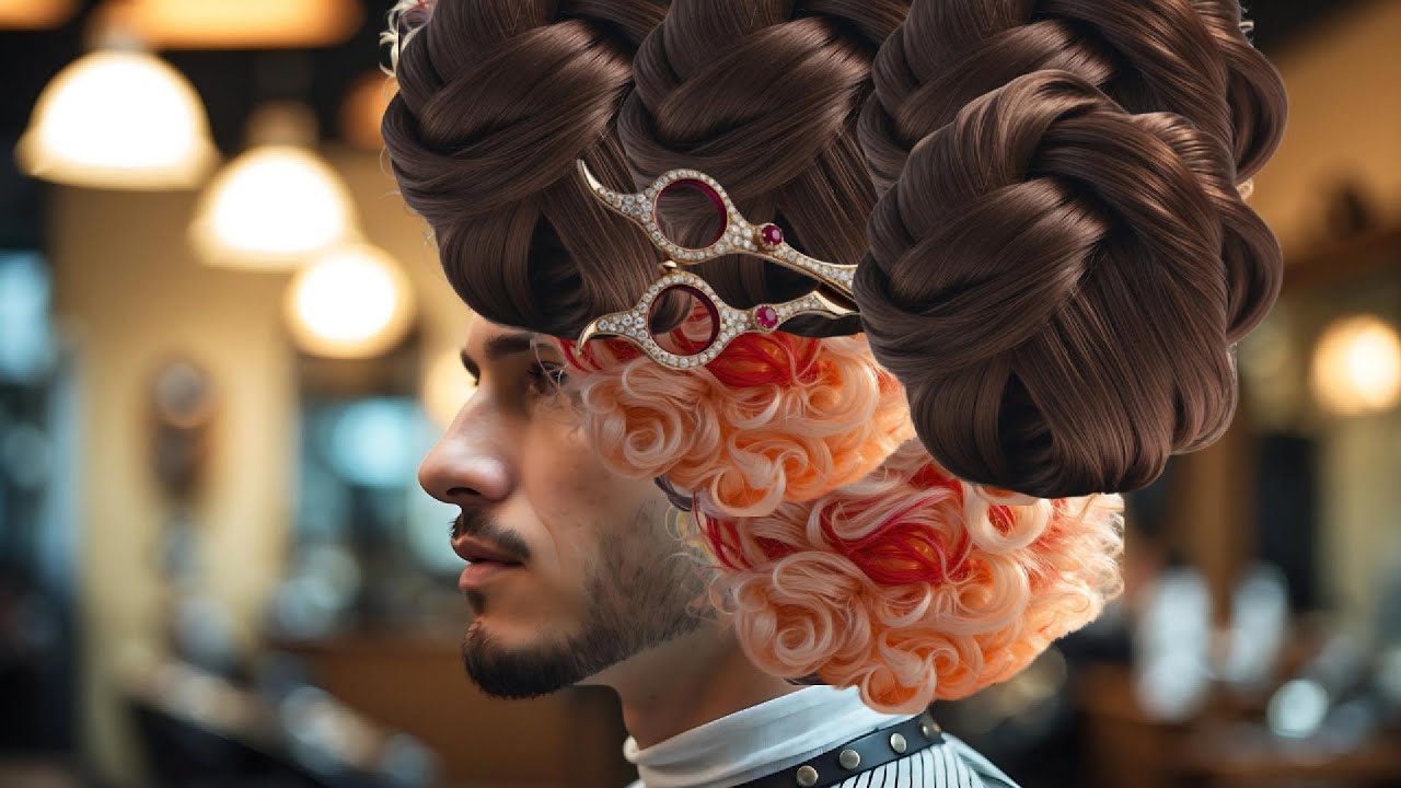 ASMR Animation Haircut | Relaxing Scissors & Razor Sound | 3D Haircut ...