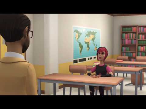 Monkey is monkeying around the whole school and gets grounded - YouTube