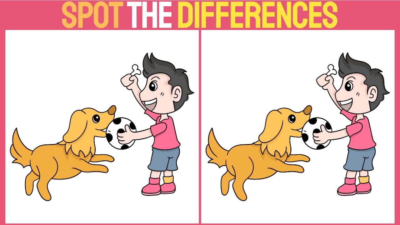 【Spot the difference】⚡️Genius can find differences!! | Find 3 ...