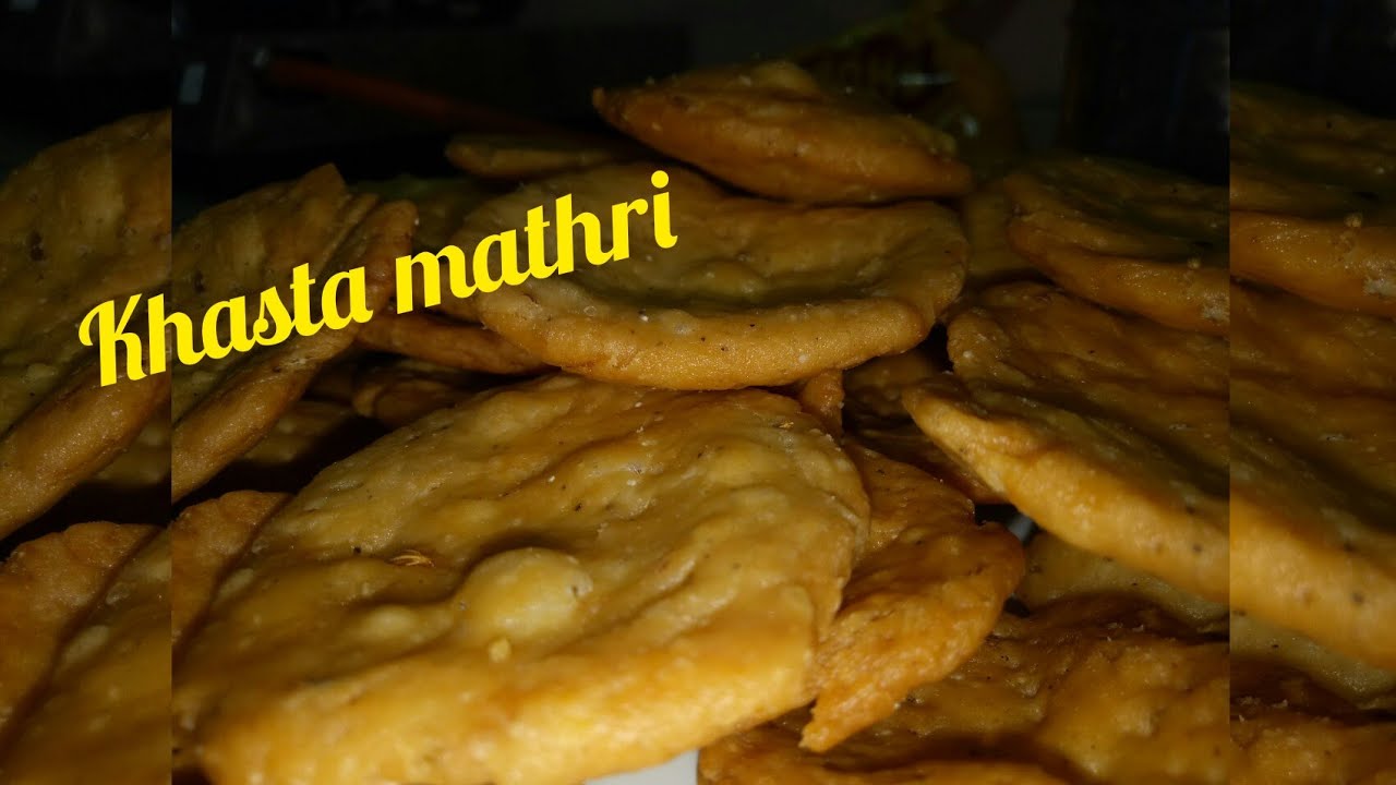 mathri recipe halwai style/bazar jaisi khasta mathri /teatime snacks ...