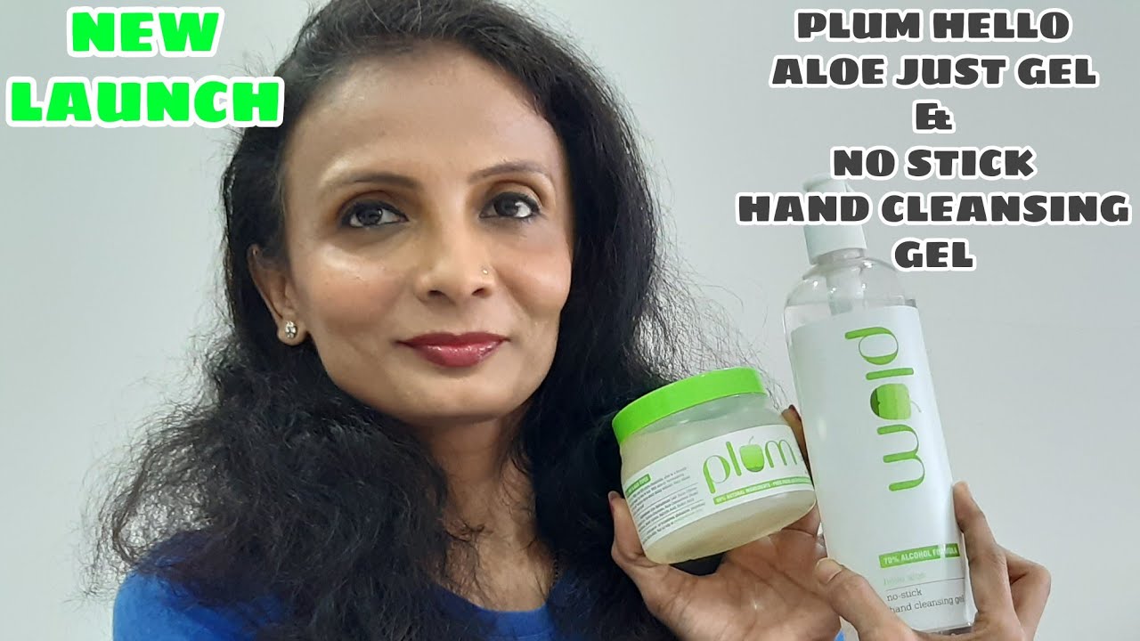 NEW LAUNCH| PLUM HELLO ALOE JUST GEL| HELLO ALOE NO-STICK HAND ...