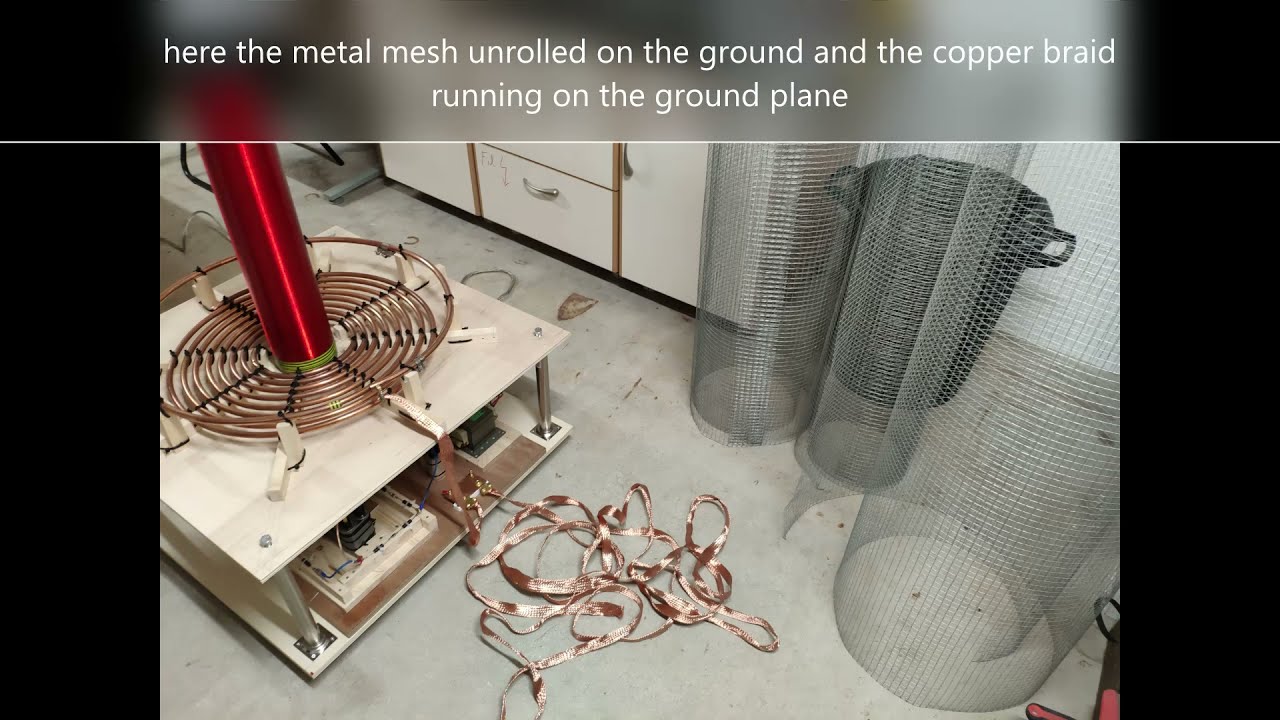 Tesla coil grounding - YouTube
