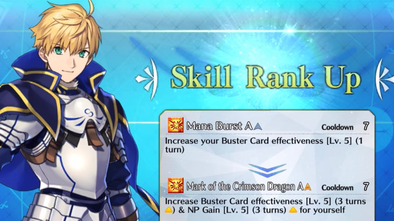 Rank Up Arthur Pendragon - Fate Grand Order (FGO) NA - YouTube