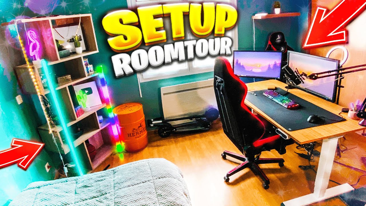 MON SETUP 2021 ! (+ROOM TOUR) - YouTube