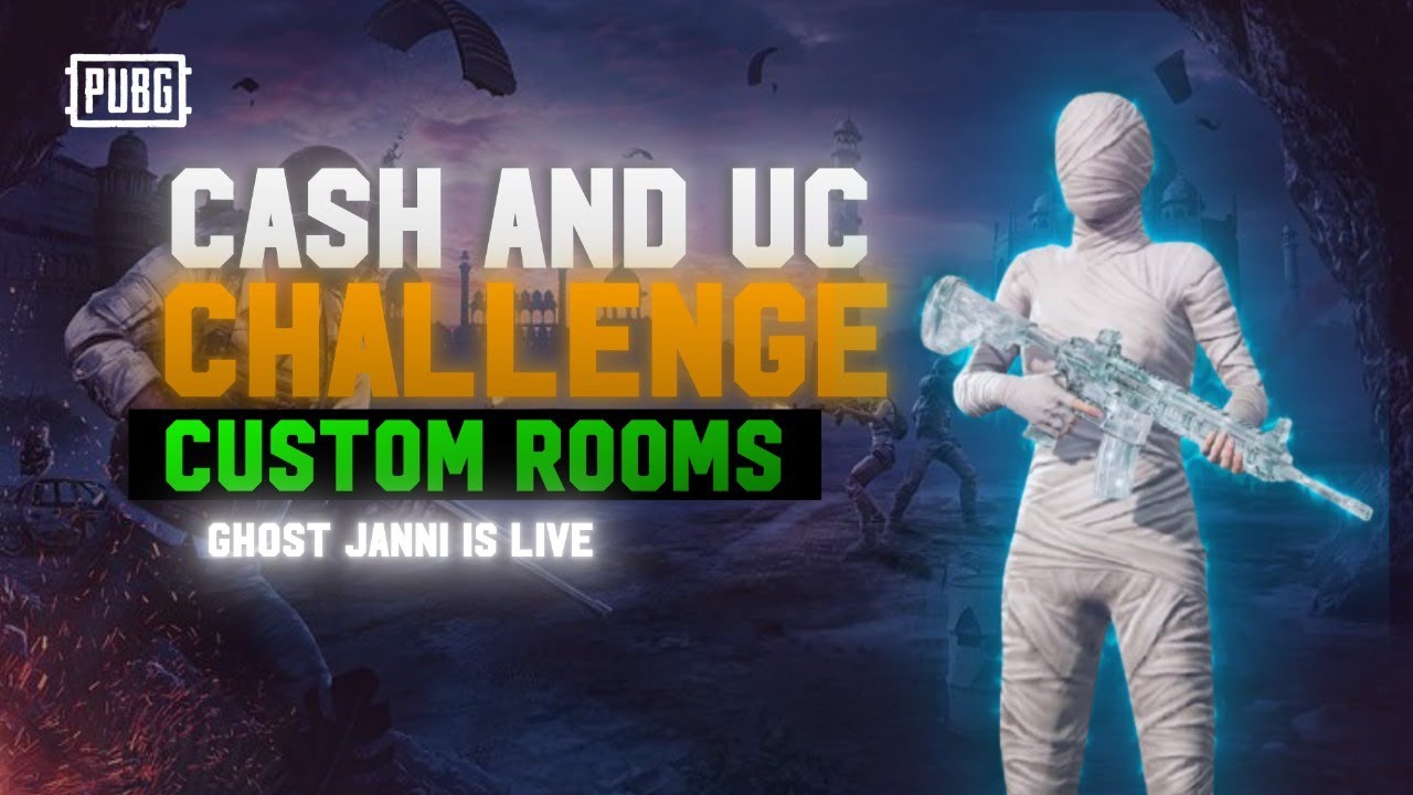 PUBG MOBILE LIVE CUSTOM ROOM 60 UC/200 CASH REWARDS CUSTOM ROOMS ...
