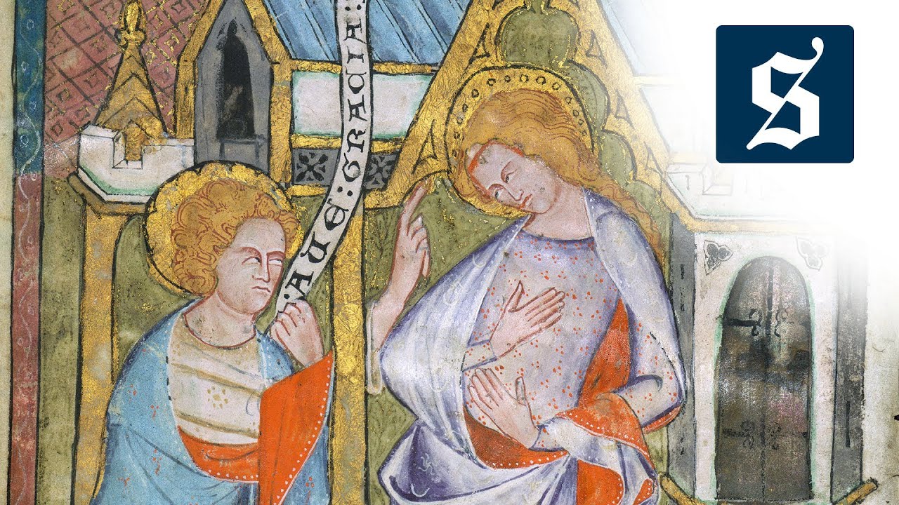 Full Page Illuminations from the Butler Hours Illuminated Manuscript ...
