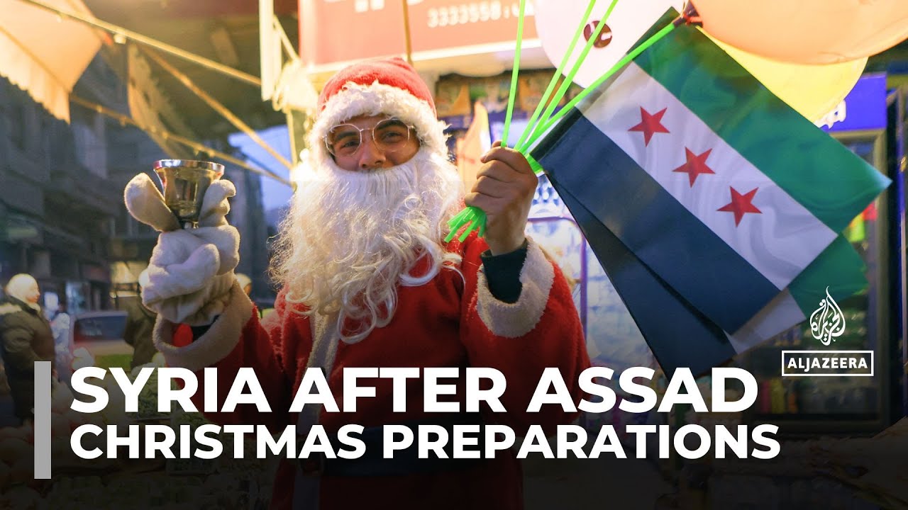 Christmas preparations in Damascus: Syrians celebrate, grieve and hope ...