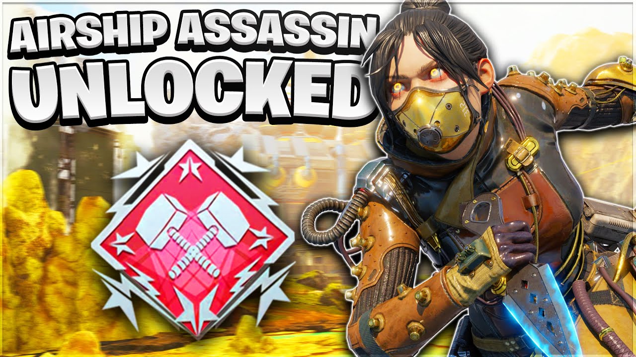 WHEN A WRAITH PLAYER UNLOCKS THE AIRSHIP ASSASSIN SKIN! | Apex Legends ...