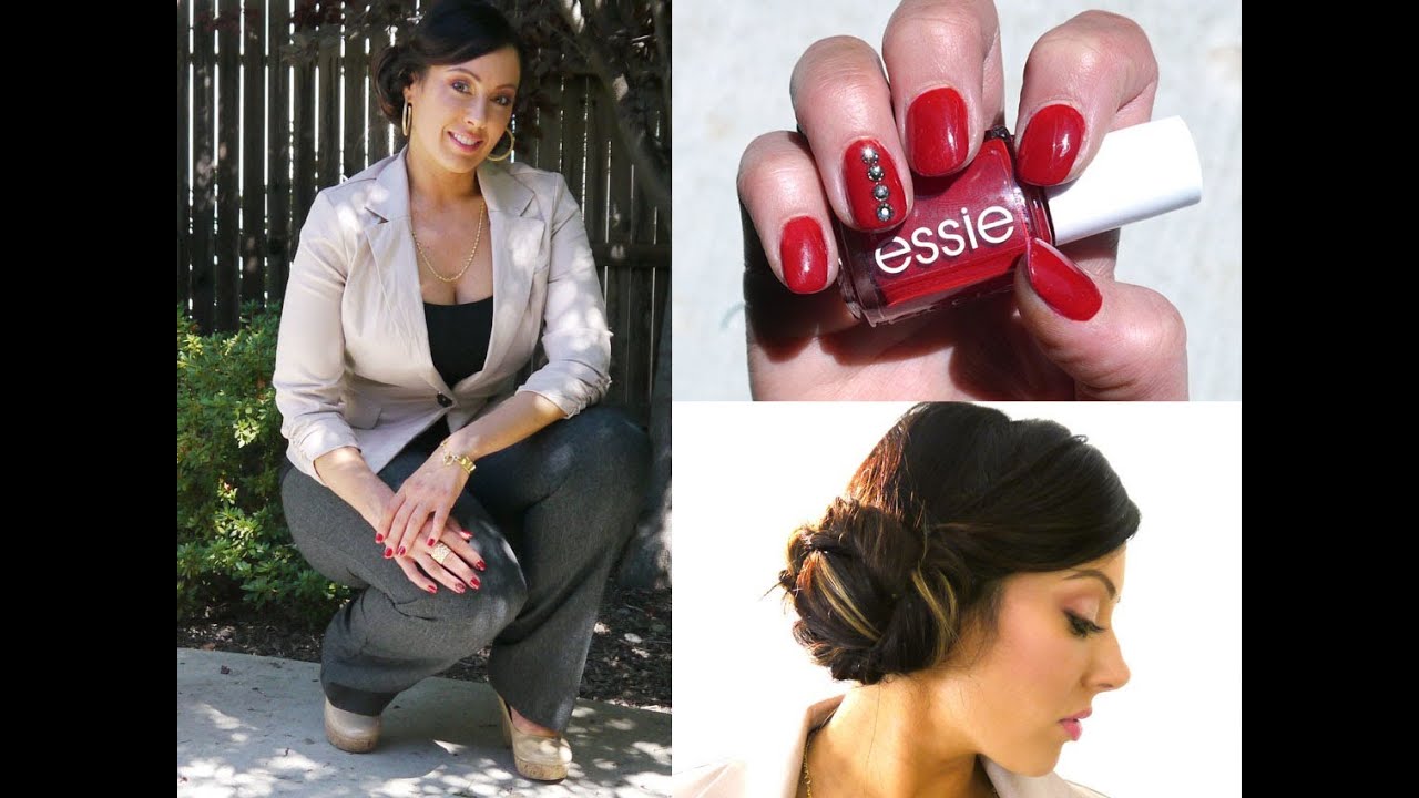 Professional & Classy at Work: Makeup/Hair/Outfit & Nails | Makeup Geek ...