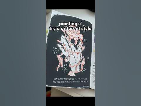 ways to upgrade your sketchbook :) {pt2} #sketchbook - YouTube