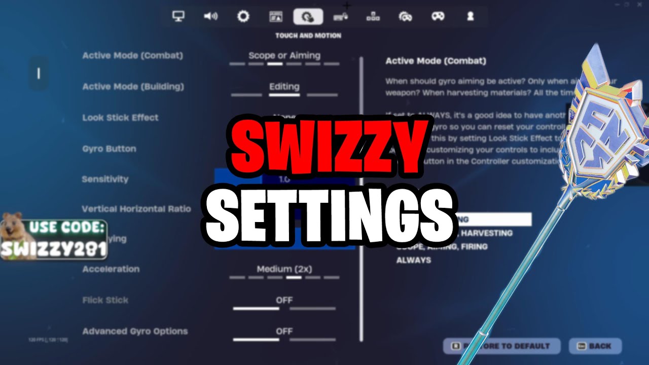 Swizzy Eu FNCS Winner FULL SETTINGS! - YouTube
