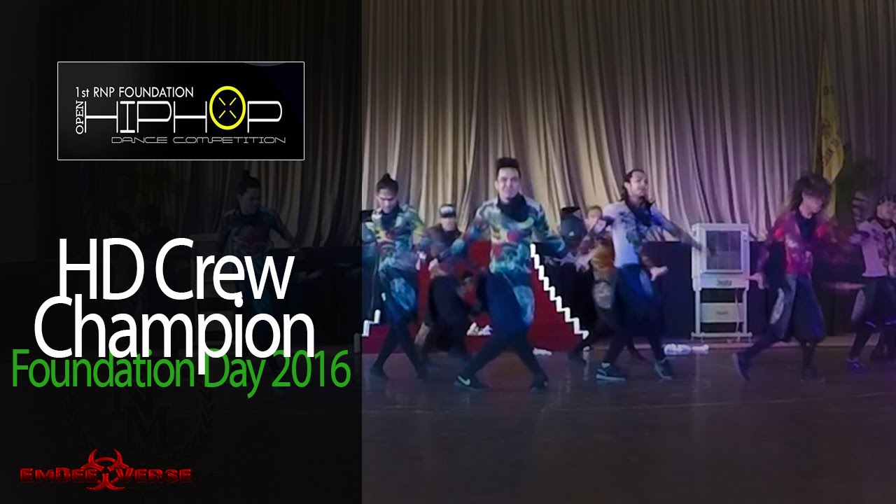 High Definition Crew | RNP 1st HIPHOP Dance Competition 2016 | Champion ...
